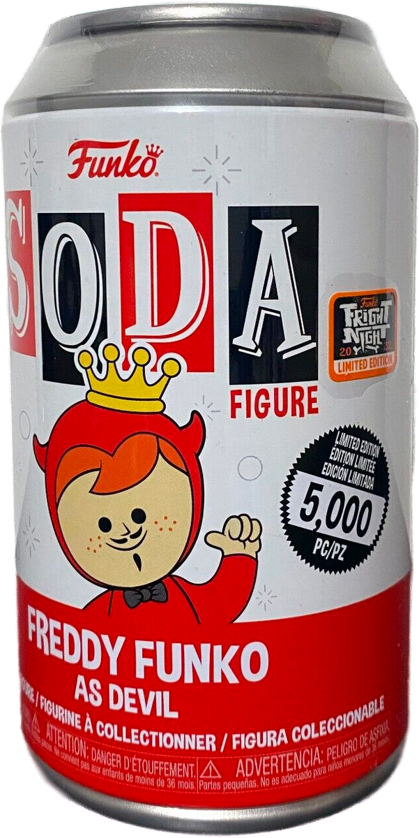FUNKO SODA! FREDDY FUNKO AS DEVIL (LE 5,000) (SEALED / NEW) (2022 FRIG ...